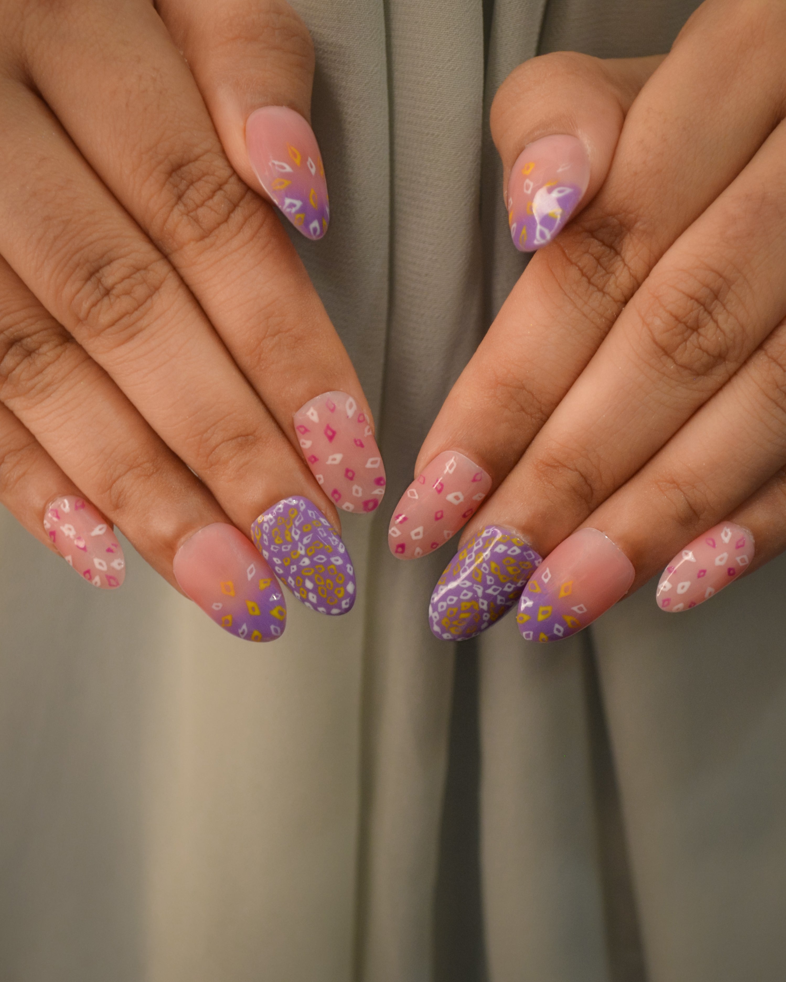 Navratri Special Nails By Twinkle Touch